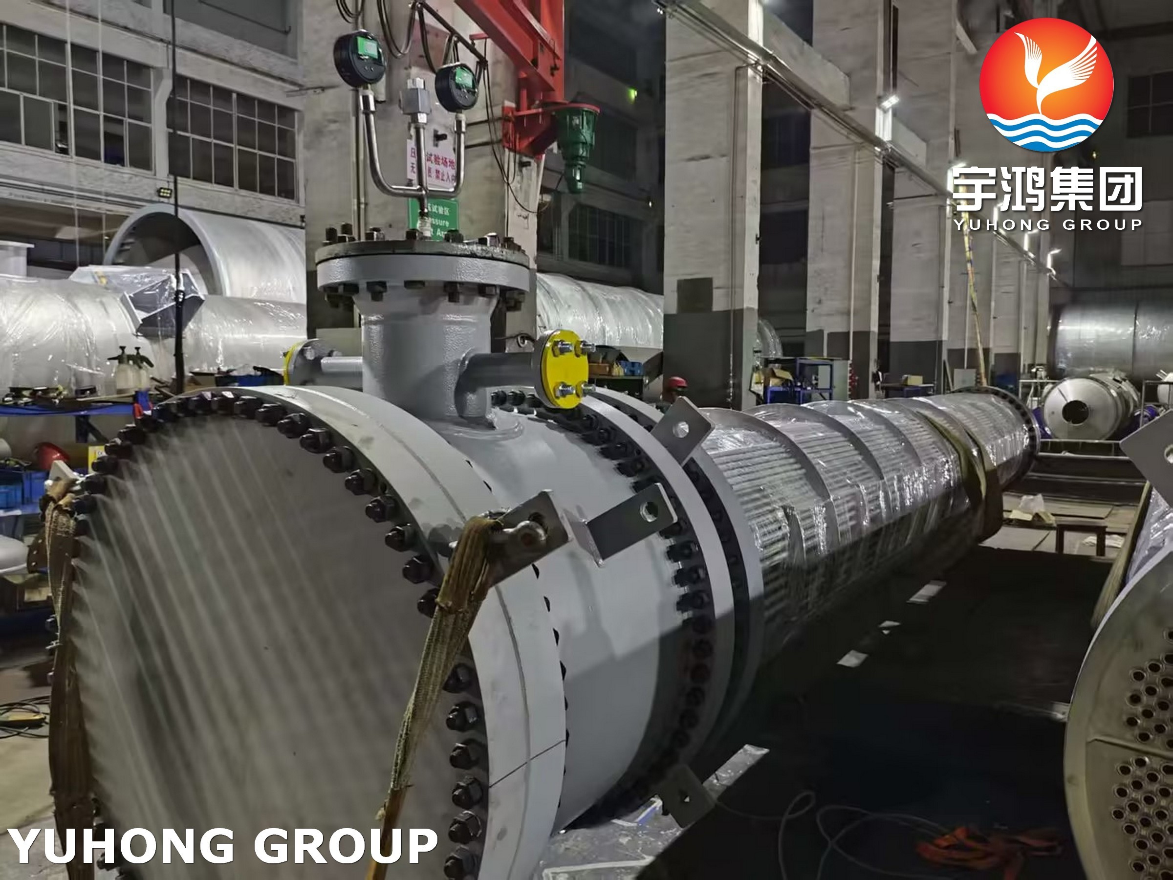 Floating Head Heat Exchanger with 316L Tubes