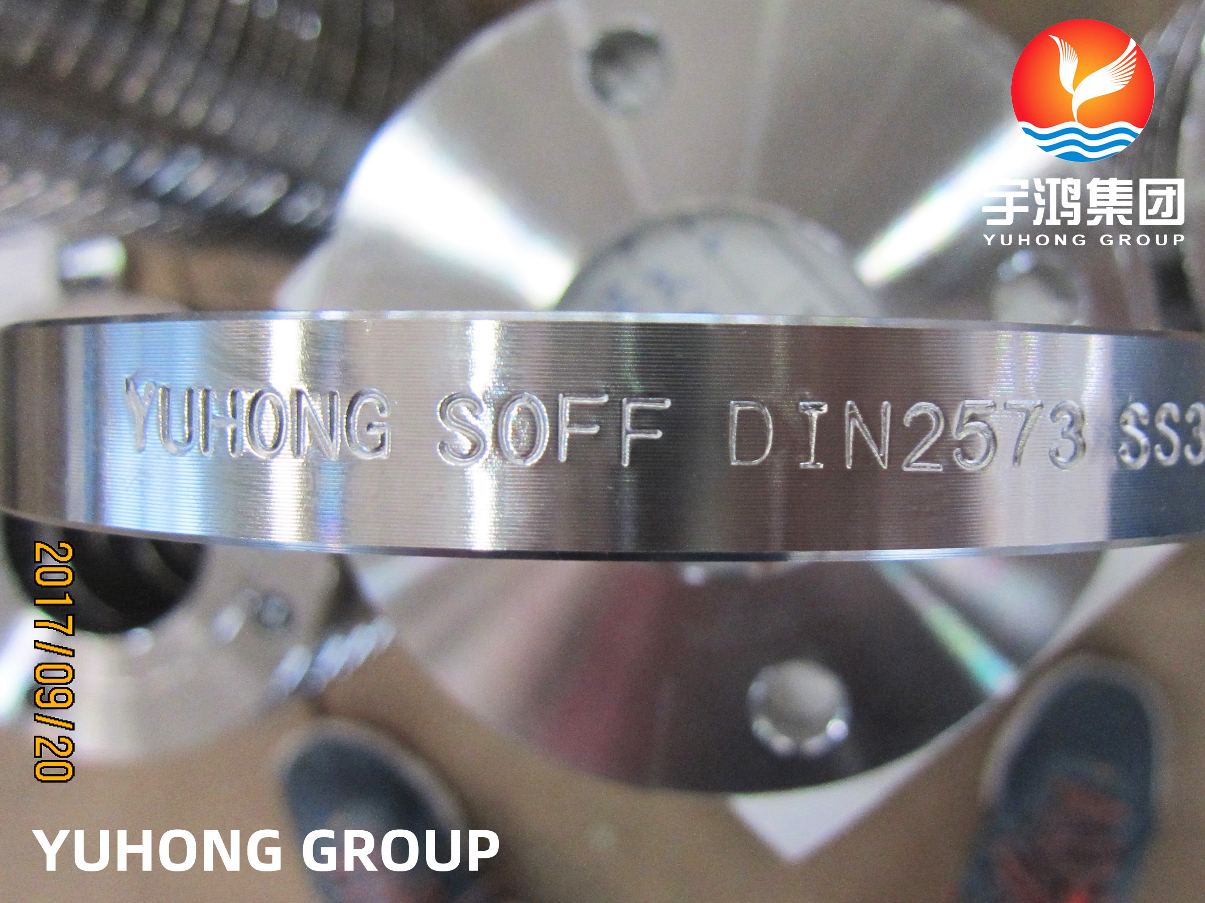 DIN2573 F316L Stainless Steel Slip-on Flange (Flat Face) , Use In High ...