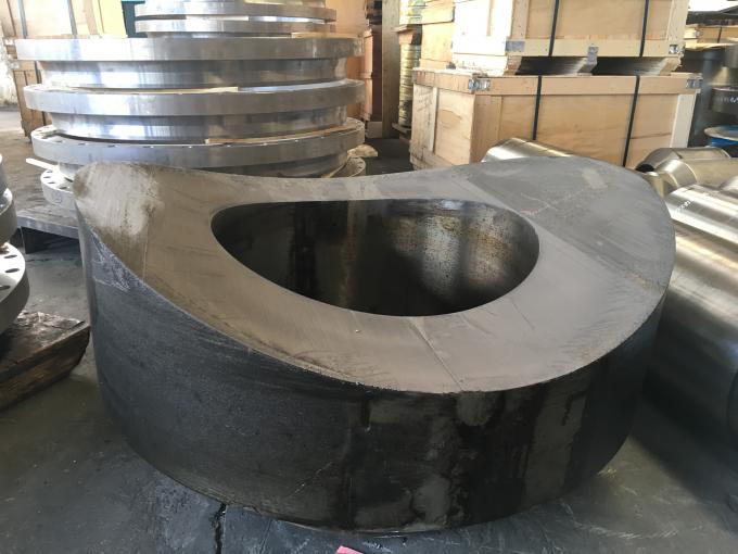 Compact Design Alloy Steel Forged Flange F321H F316L For Chemical Reactor
