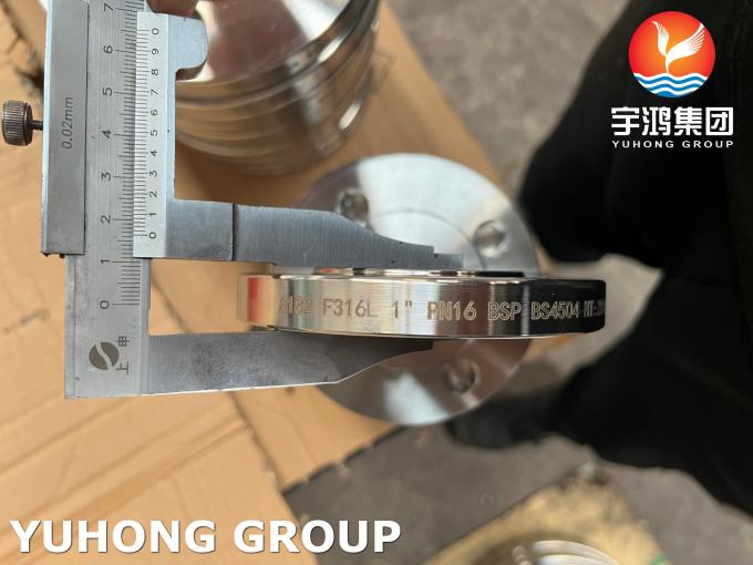 AS4087 F316L Stainless Steel Forged Flange FF 32" PN16 T56 Bored