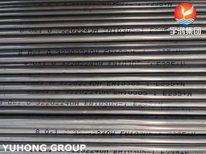 EN10305-1 E235-N Low Carbon Steel Tube Cold Drawn For Precision ...