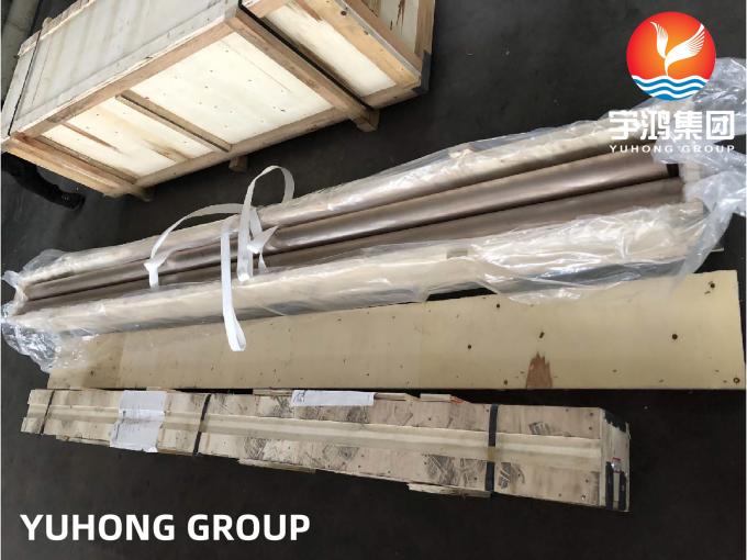 ASTM B466 C70600 90% Cu 10% Ni Seamless Copper Nickel Alloy Tube
