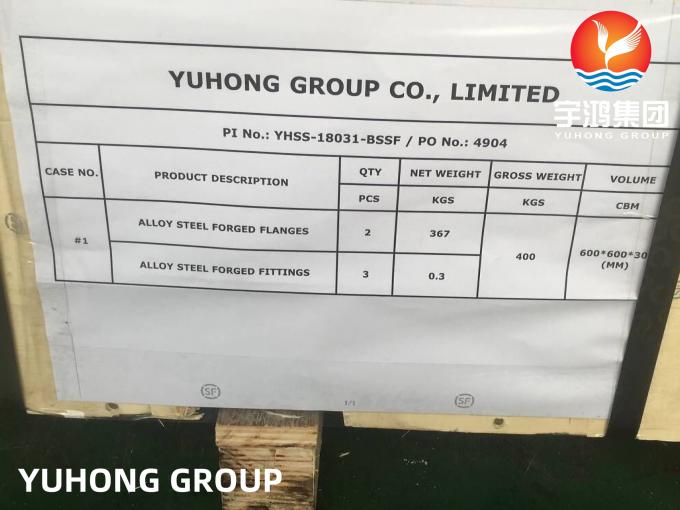 ASTM A182 F22 1.7380 Alloy Steel Forged Flange Blind RF Face ANSI B16.5