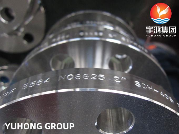 ASTM B564 UNS N08825, Incoloy 825 Nickel Alloy Steel Weld Neck RF ...