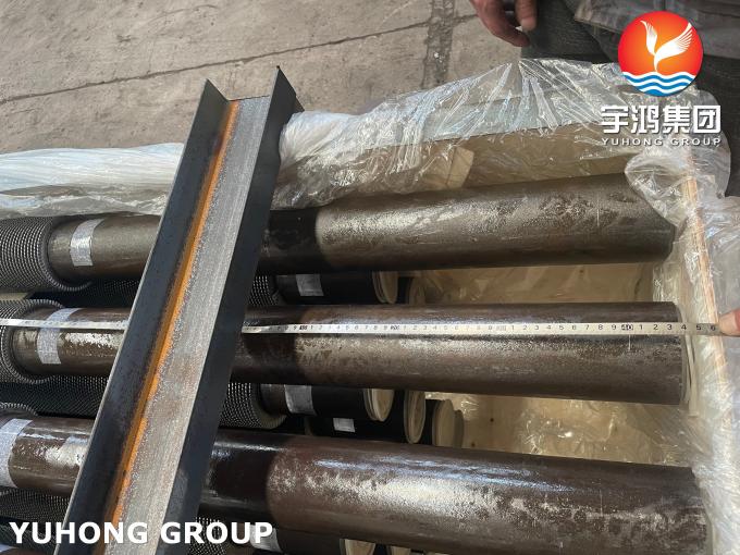 ASTM A335 Gr P9 Alloy Steel Serrated Fin Tube For Furnaces