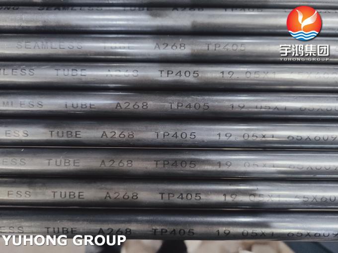 ASTM A268 TP405, 1.4002, X6CrAl13 Stainless Steel Seamless Tube For ...
