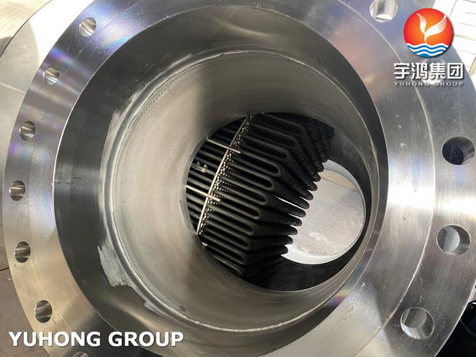 ASME SA105 Carbon Forged Steel Body Flange On Shell For Heat Exchanger