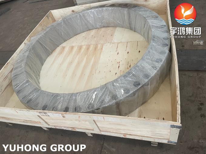 Forged Flange, ASME SA105 Carbon Steel Body Flange For Shell And Tube ...