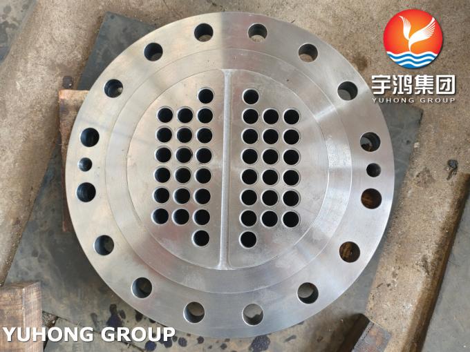ASTM SA266 Gr2N Channel Cover Flange And Shell Side Flange Used In Heat ...