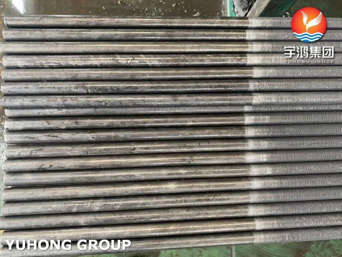 Low Finned Tube Stainless Steel Extruded Fin Tube For Heat Exchanger