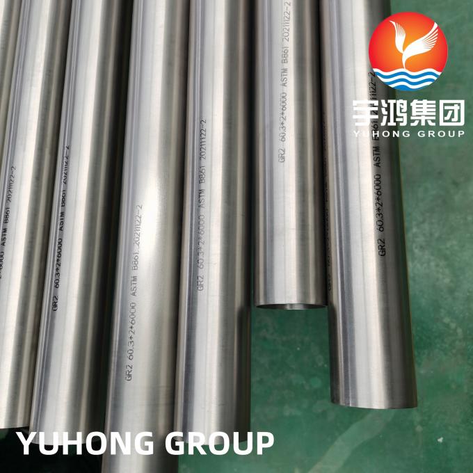 ASTM B861 Grade 2 / UNS R50400 / 3.7034 Titanium And Titanium Alloy ...
