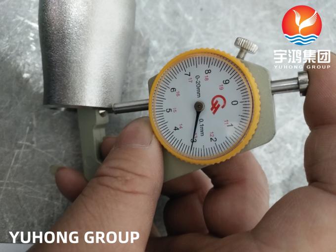 JIS B2312 SUS304 Buttweld Pipe Fitting Stainless Steel Concentric Reducer