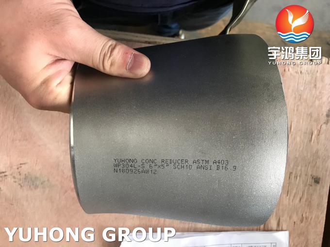 ASTM A403 WP316L-S Stainless Steel Concentric Reducer BW Fitting ANSI B16.9