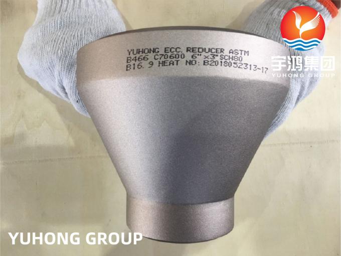 ASTM B466 / ASME SB466 UNS C70600 Copper Nickel Alloy Butt Weld Pipe ...